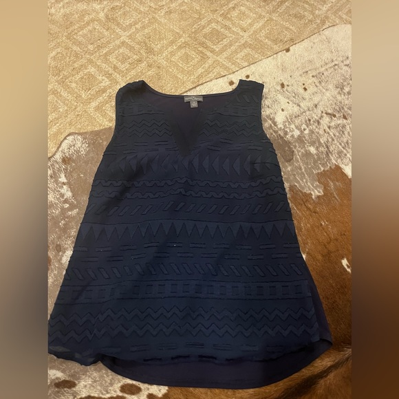 Market & Spruce | Tops | Market Spruce Navy Blue Sleevless Nice Top ...